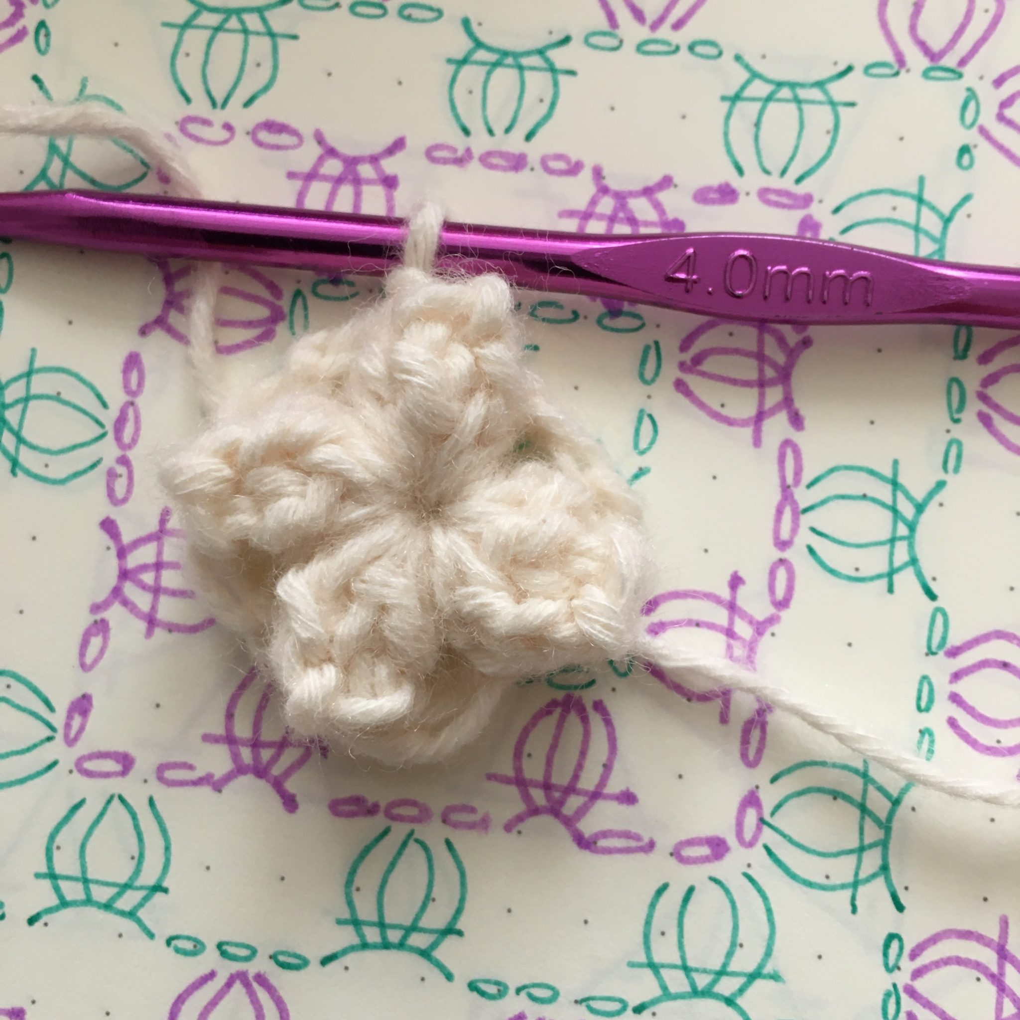 Popcorn Granny Square - Samantha Clair Crochet